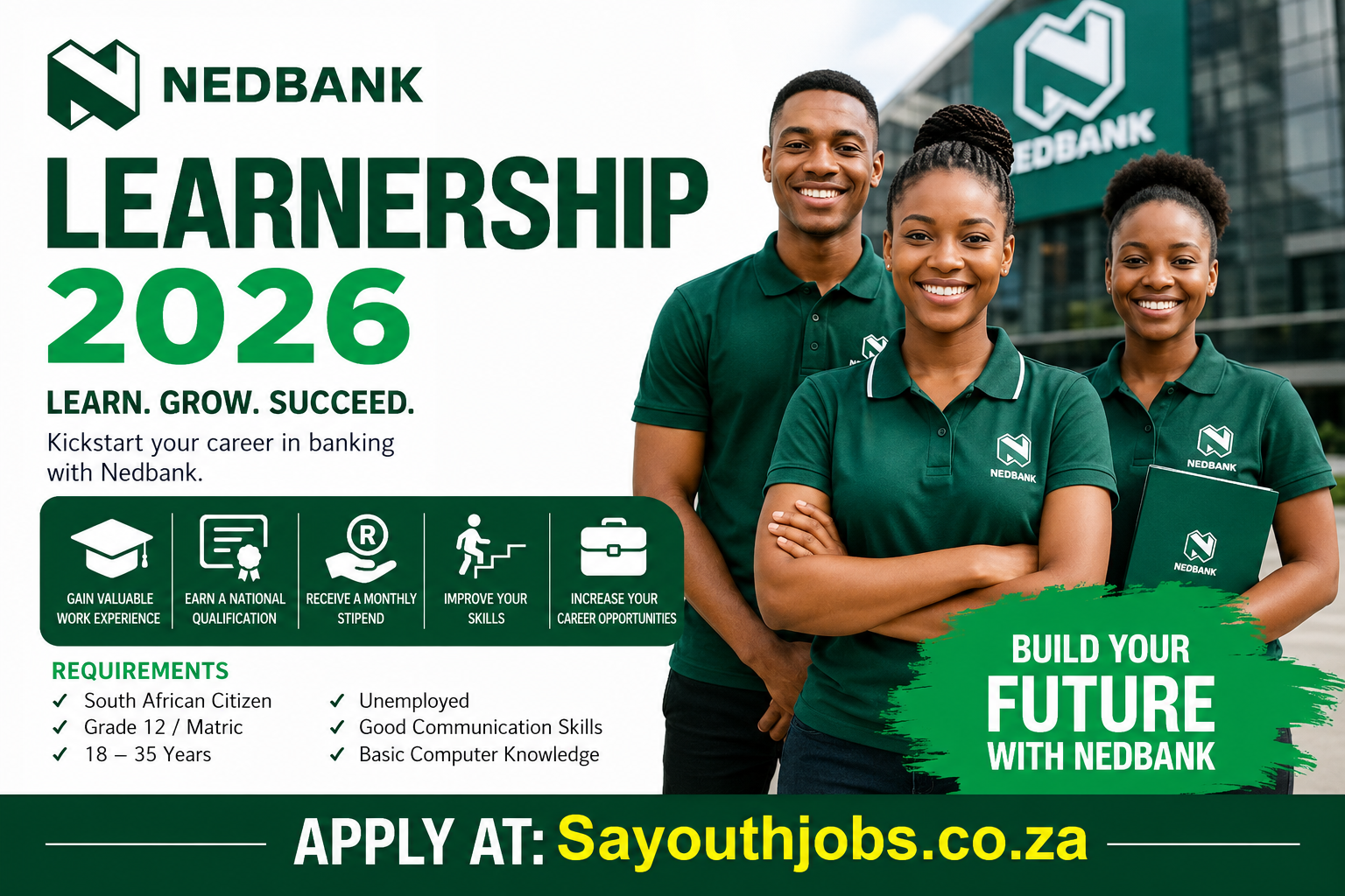 Nedbank Learnership 2026 - sayouthjobs.co.za